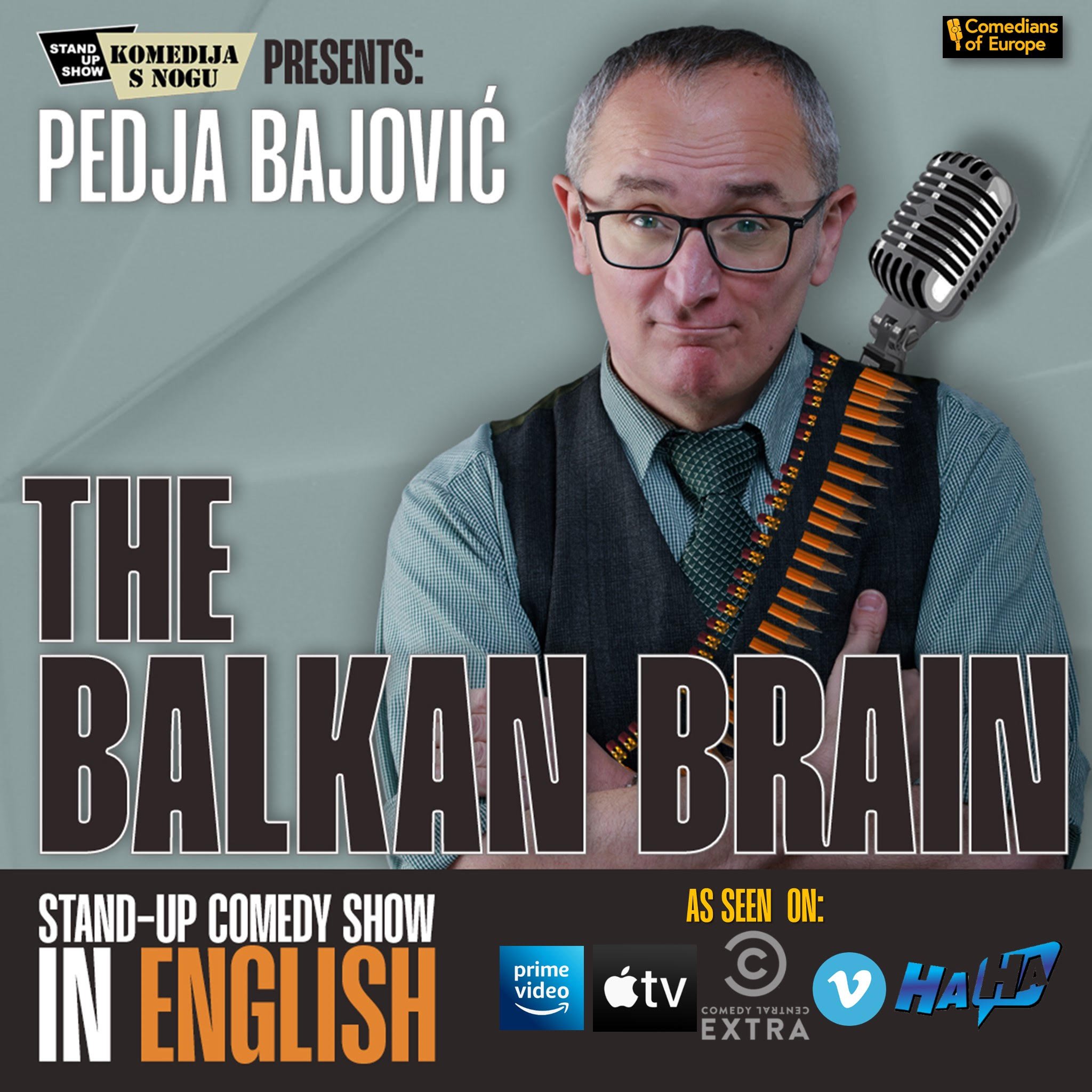 THE BALKAN BRAIN - domestic stand-up comedy in English in Novi Sad and ...